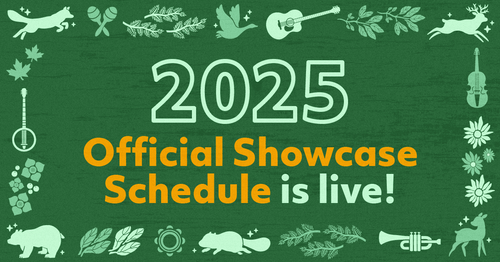 2025 Official Showcase Schedule